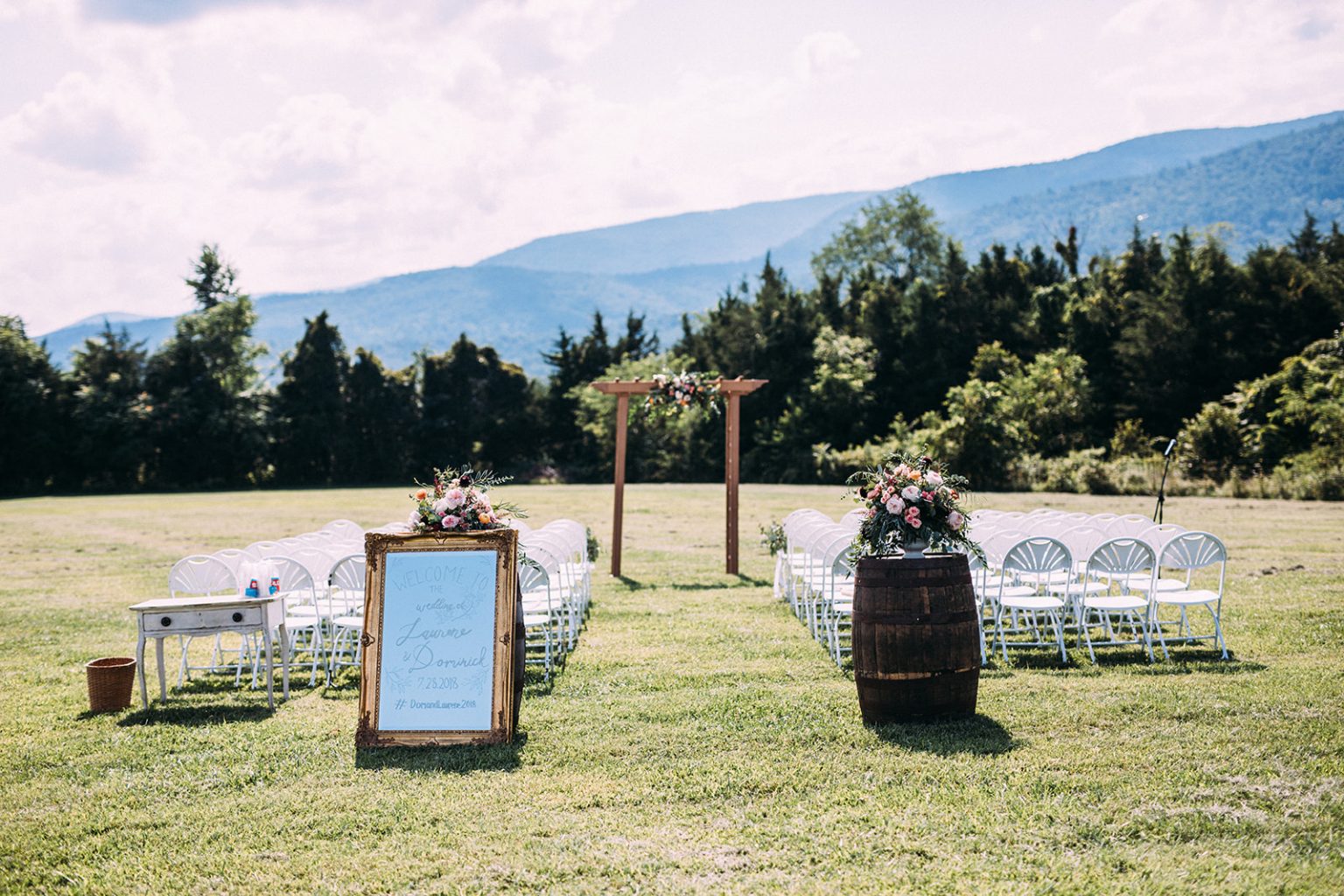 Laurene & Dominick's Natural Lydia Mountain Wedding | Charlottesville ...