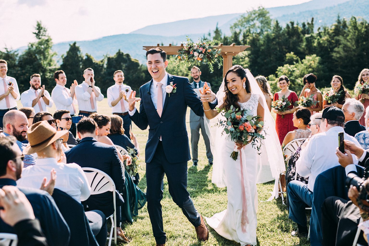 Laurene & Dominick's Natural Lydia Mountain Wedding | Charlottesville ...