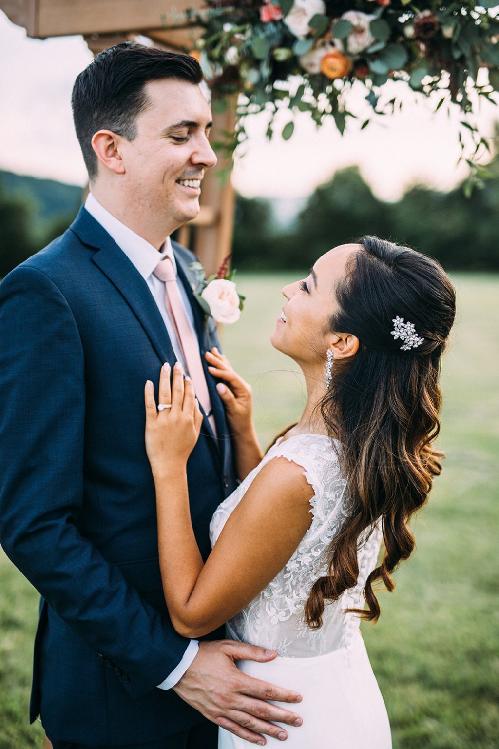 Laurene & Dominick's Natural Lydia Mountain Wedding | Charlottesville ...