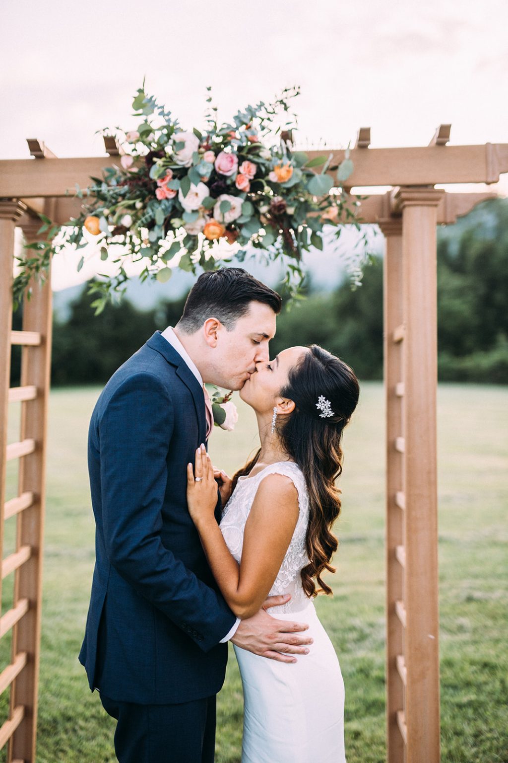 Laurene & Dominick's Natural Lydia Mountain Wedding | Charlottesville ...